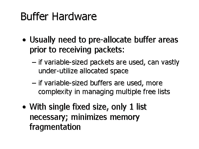 Buffer Hardware