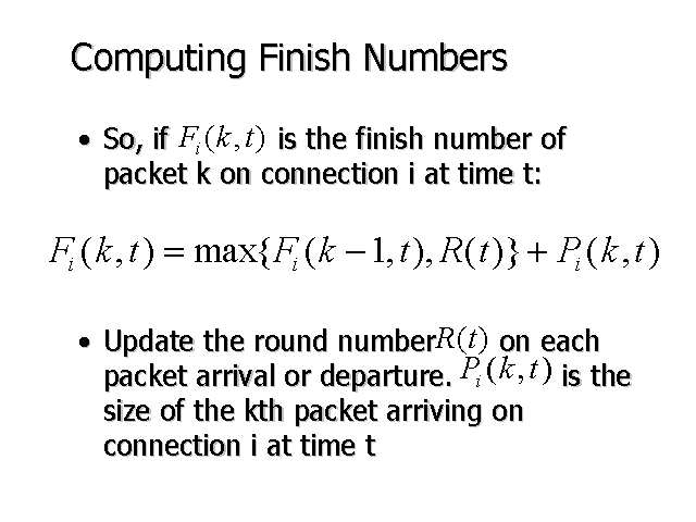 Computing Finish Numbers